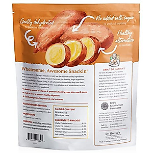 Dr. Harvey's Sweet Potate'r Chews - Natural Sweet Potato Treat for Dogs (16 ounces)