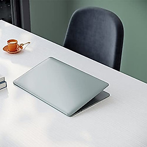 Coleshome 40 Inch Computer Desk, Modern Simple Style Desk for Home Office, Study Student Writing Desk, White Black