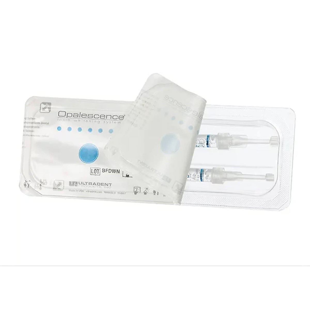Opalescence 35% PF Teeth (4 Syringes) Whitening Refill Kit Carbamide Peroxide. Made by Ultradent. Tooth Whitening Refill Syringes Unflavored A-5197-2