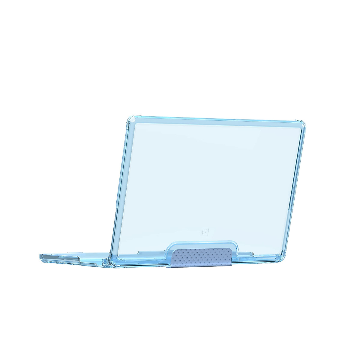 [U] by UAG Designed for MacBook Pro 14" Case 2021-2023 A2918 A2992 M3/M3 Pro/Max, M2 Pro/Max, M1 Pro/Max Slim Impact Resistant Touch ID Military Dropproof Lucent Laptop Cover, Transparent Cerulean