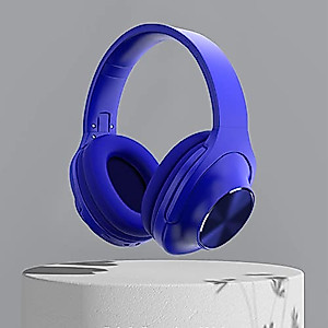 Foldable Bluetooth 5.0 Headset Over Ear, Fashion Wireless Subwoofer Stereo Bluetooth Sport Headphones with 2 Modes for Music Sports Computer Game Comfortable Wear