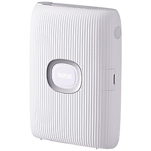 Fujifilm Instax Mini Link Instant Smartphone Printer (ASH) with Instax Film Pack (2 Items)