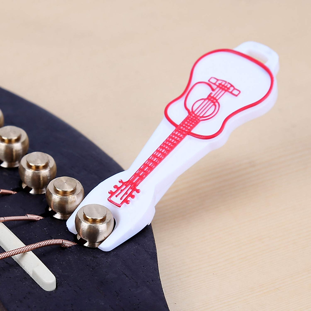 Guitar Capo, Meeland Purple Aluminium Guitar Capo Key Clamp for Acoustic Guitar/electric guitar/Ukulele/Bass With Guitar Picks and Leather Picks Holder and Bridge Pins Puller Included