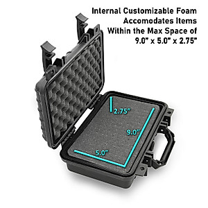 CASEMATIX Travel Case Compatible with Netgear Nighthawk 5G Mobile Hotspot MR5200 Nighthawk M5 5g Hotspot Pro MR5100 and 5G Router Accessories – Crushproof Customizable Waterproof Hot Spot Case Only