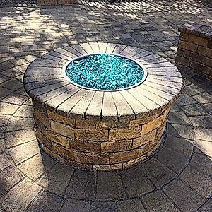 Golden Flame 30" Round Drop-In Fire Pit Pan w/ Installed 24” Round Stainless-Steel Fire Ring Burner - Weatherproof, Whistle-Free Set for Patio & Backyard