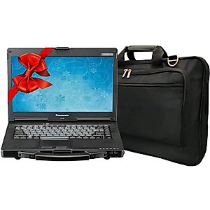 Panasonic Toughbook CF-53 Laptop PC Bundle with Laptop Bag, Intel i5-2520M, 16GB RAM, 2TB SSD, Windows 10 (Renewed)