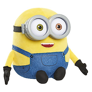 Just Play Illumination’s Minions: The Rise of Gru Laugh & Giggle Bob Plush, Kids Toys for Ages 3 Up