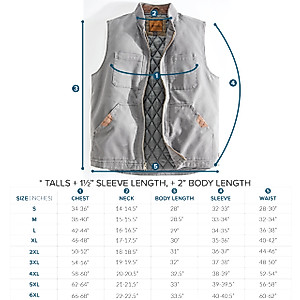 Venado Concealed Carry Vest for Men - Built-in Left and Right Handed Holster (Black, X-Large)