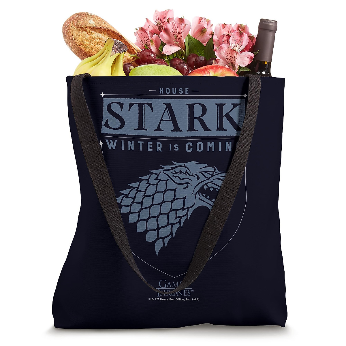 Game of Thrones House Stark Sigil Tote Bag