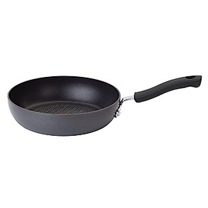T-fal Ultimate Hard Anodized Nonstick Sauté Pan 8 Inch Oven Safe 400F Cookware, Pots and Pans, Dishwasher Safe Grey