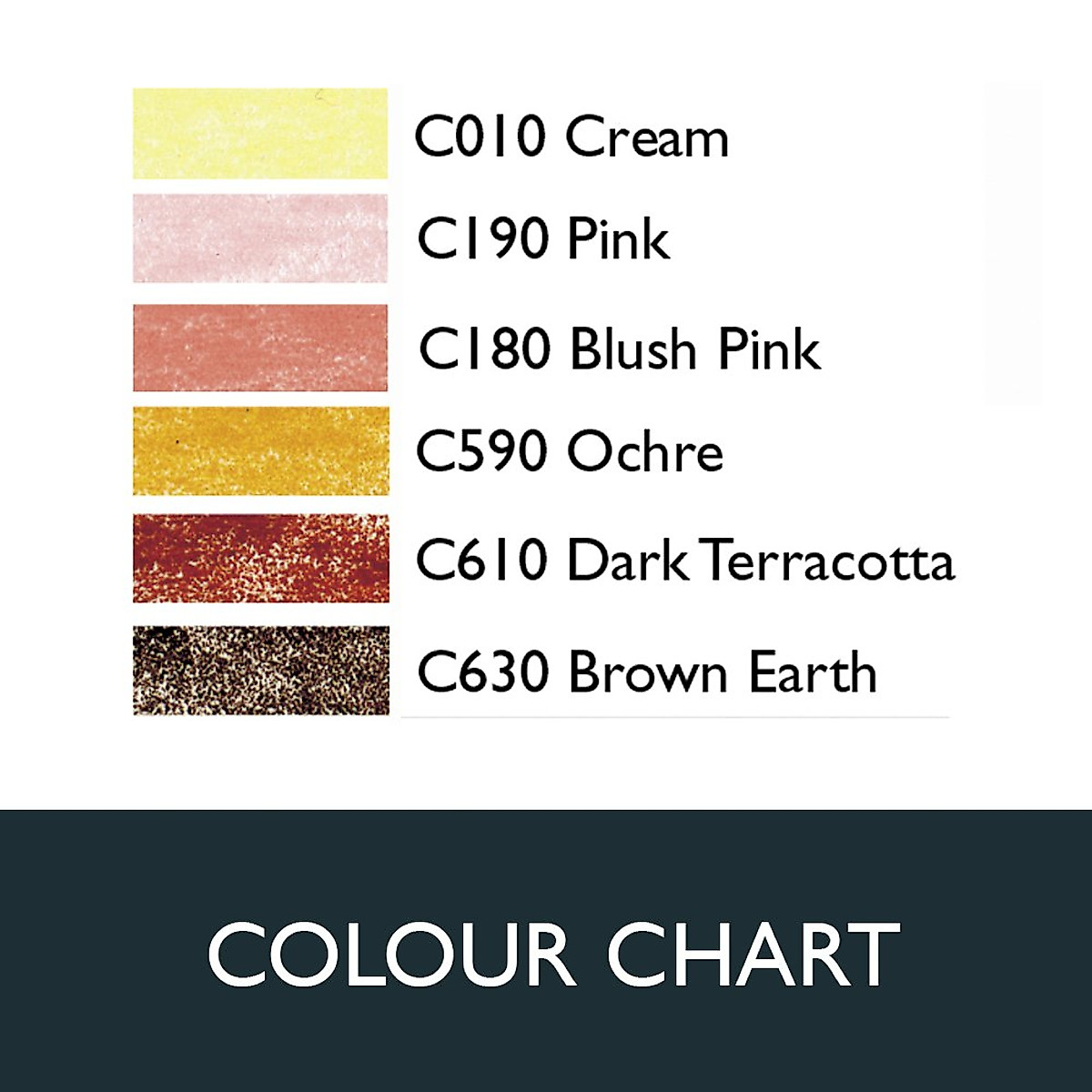 Derwent Colored Pencils, ColourSoft Pencils, Skintone, Drawing, Art, Metal Tin, 6 Count (2300217)