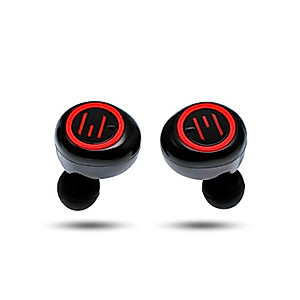 GR8IM Wireless Earbuds TWS Stereo Bluetooth 5.0 in-Ear Headphones with Deep Bass, Built-in Mic, Answer Phone Call Earphone IPX5 Waterproof Sports Earpiece with Charging Case