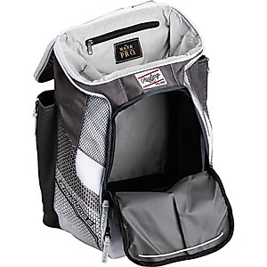 Rawlings | IMPULSE Backpack Equipment Bag | Baseball/Softball | White