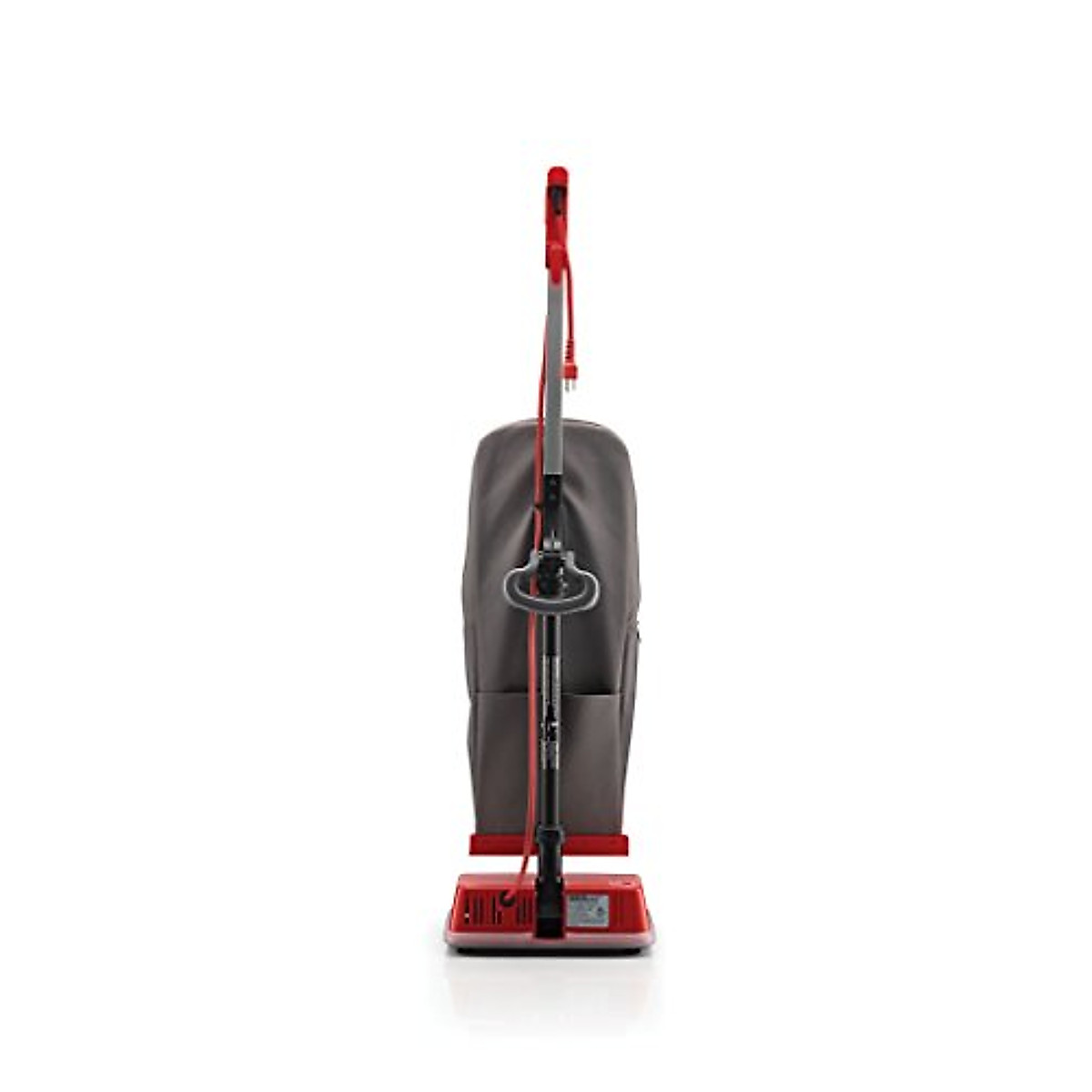 Oreck Commercial Upright Bagged Vacuum Cleaner, Lightweight, 40ft Power Cord, U2000R1, Grey/Red