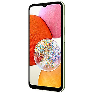 SAMSUNG Galaxy A14 (128GB, 4GB) 6.6'', Android 13, 5000mAh Battery, 50MP Triple Camera, Dual SIM 4G Volte GSM Unlocked International Model A145M/DS (w/ 256GB SD, Green)