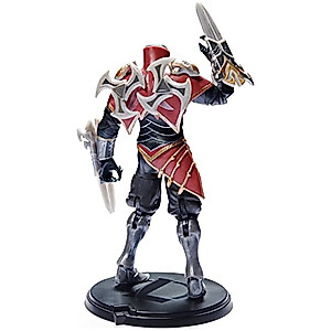 League of Legends, 6-Inch Zed Collectible Figure w/Premium Details and 2 Accessories, The Champion Collection, Collector Grade, Ages 12 and Up