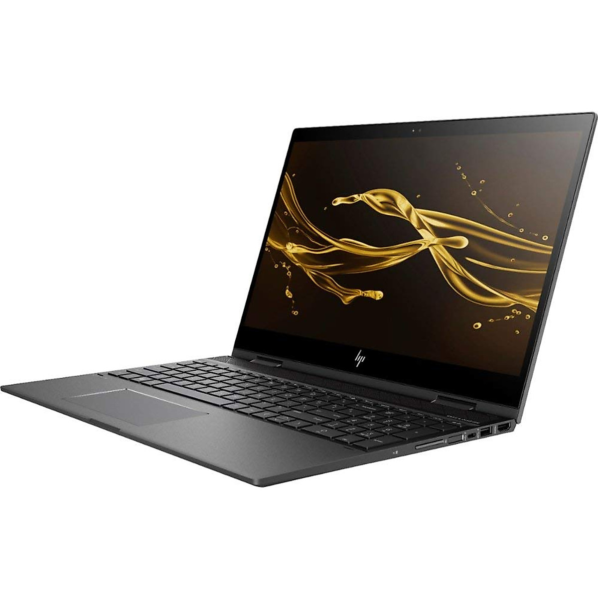 HP Envy x360 2-in-1 15.6" FHD (1920 x 1080) WLED-Backlight Touch Laptop, AMD Ryzen 5 2500U (>i7-7500U) up to 3.6GHz, 8GB DDR4, 128GB PCIe SSD, USB 3.1 Type-C, Backlit Keyboard, Bluetooth, Windows 10