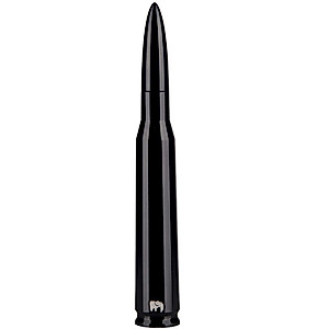 ONE250 Bullet Style Antenna, Compatible with Toyota Tundra All Models (1999-2023) & Toyota Tacoma Models (1995-2016) - Designed for Optimized FM/AM Reception (Black)