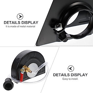 ULTECHNOVO Grinder Guard Water Slotting Dust Cover - Water Slotting Dust Cover Water Pump Angle Grinder Guard