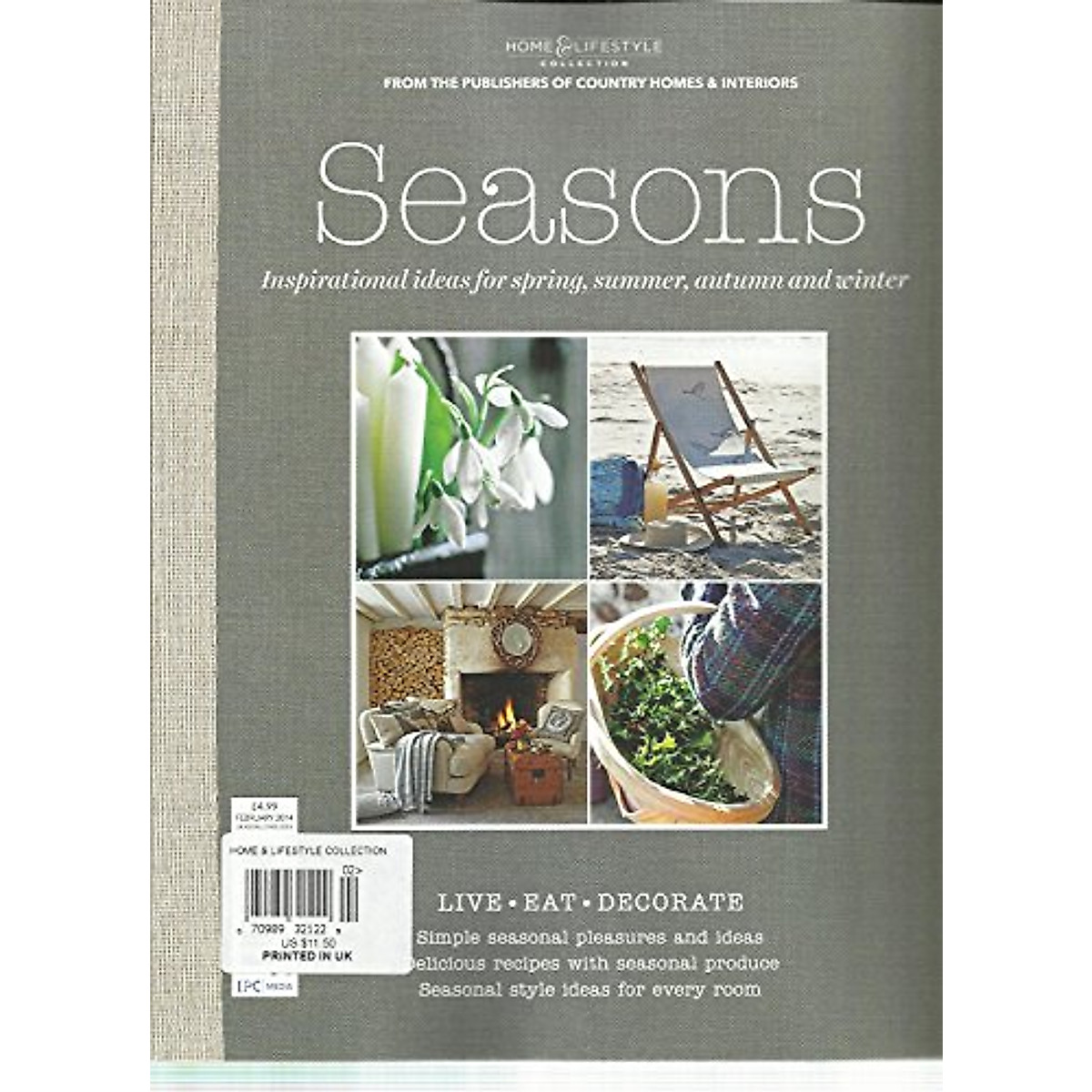 HOME & LIFE STYLE, COLLECTION, FEBRUARY, 2014 (LIVE * EAT * DECORATE)