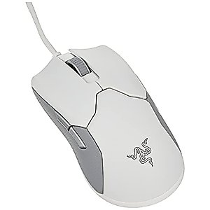 Razer Viper Ultralight Ambidextrous Wired Gaming Mouse: 2nd Generation Razer Optical Mouse Switches - Razer 5G Optical Sensor - 71g Lightweight Design - Speedflex Cable - Mercury White