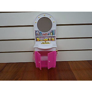 My Fancy Life Washroom Doll's Furniture Play Set for 12" Fashion Doll