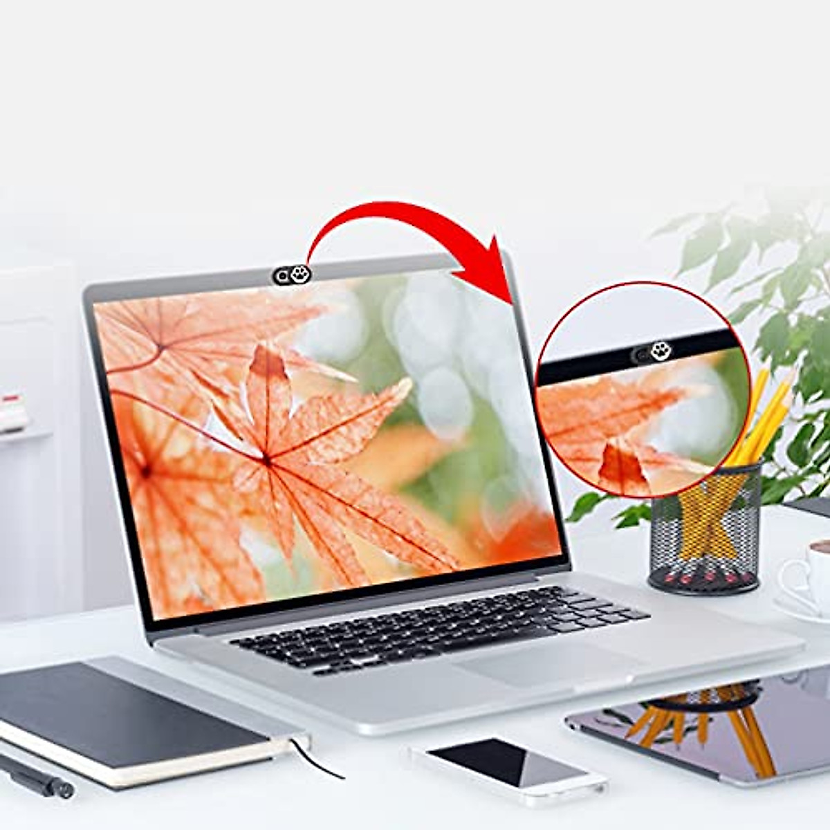 Computers Laptops Computer Camera Cover 6Pcs Cat Claw Style Webcam Covers Anti- Peeping Covers Privacy Covers Computers Laptops Anti- Peeping Covers