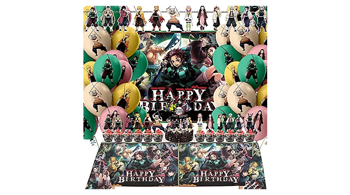 Nelton Birthday Party Supplies - Complete Party Set