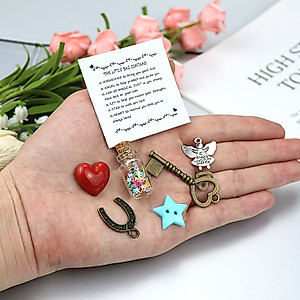 LUOKIFUR Good Luck Meaning Small Bag Accessory Gift Lucky Souvenir Friendship/Miss You Gift Good Luck in Examination positivity gift (good luck)