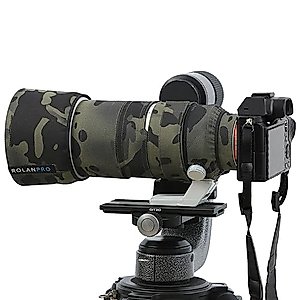Rolanpro Waterproof Lens Cover for Sony FE 70-200mm F/2.8 GM OSS II Coat Lens Protective Sleeve Case-#2
