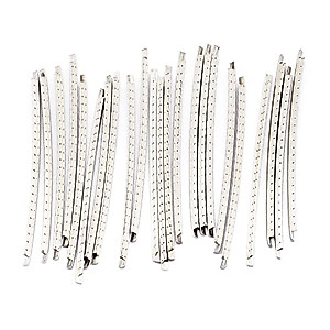 Musiclily Pro 2.7mm Stainless Steel Jumbo Gauge 24-Pieces Fret Wire Set Compatible with USA Les Paul/Epiphone Guitar