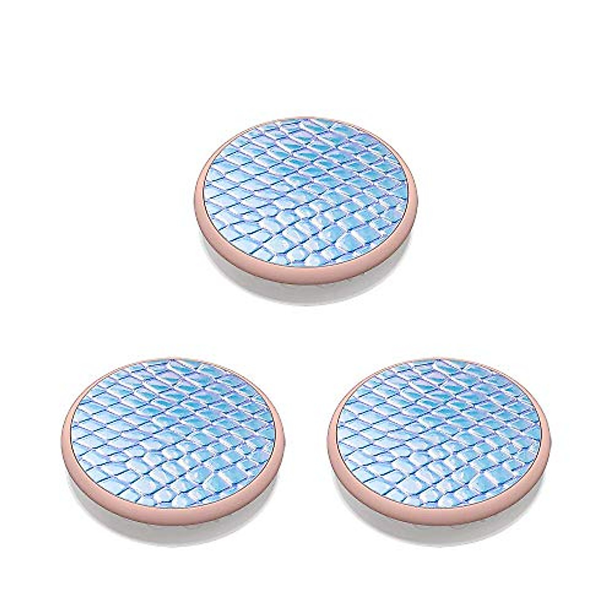 PopSockets PopMinis: Mini Grips for Phones & Tablets (3 Pack) - Iridescent Snake