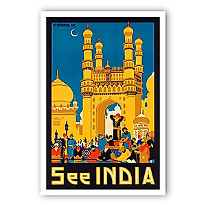 VINTAGE TRAVEL POSTERS postcard set of 20. Post cards depicting the original 1920s-1940s posters. Variety pack poster reprint postcards. Made in USA.