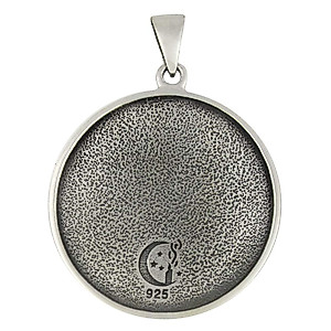 Moonlight Mysteries Sterling Silver Third Pentacle of the Sun Talisman for Victory