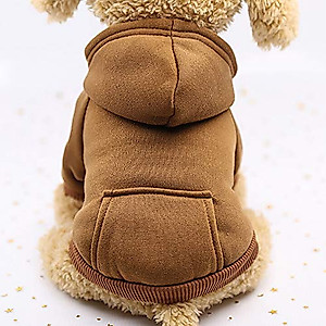 Large Dog Sweaters and Coats Clothing Pet Sweatshirts Dog with Pocket Hoodied Pet Clothes Dog Coat Patterns