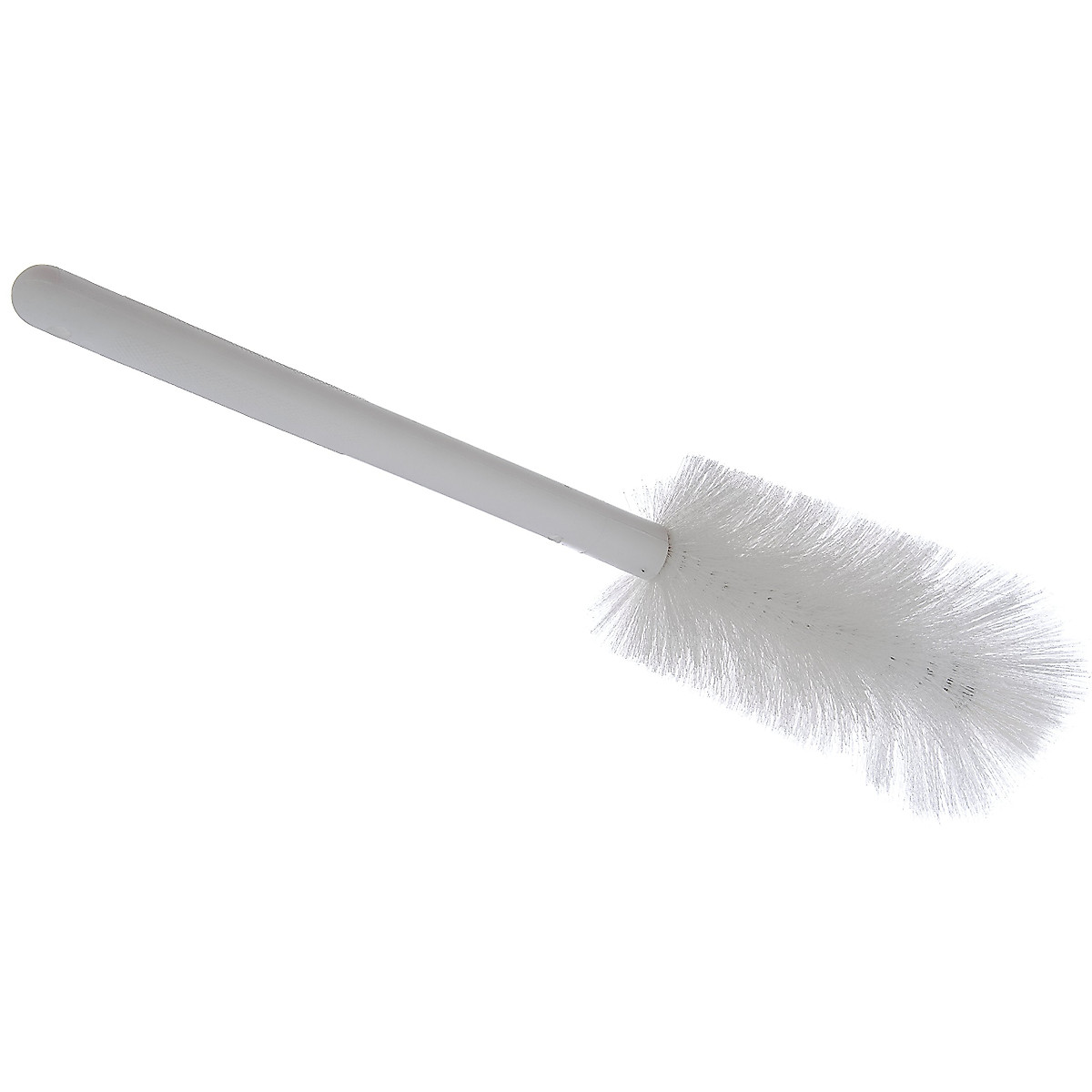 SPARTA 4046702 Plastic Bottle Brush, Decanter Brush, Kitchen Brush With Soft Polyester Bristles For Cleaning, 16 Inches, White