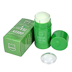 Koozy Green Tea Mask Stick - Deep Clean Oil Control Cleansing, Moisturizing, Skin Brightening, Blackhead Remover with Green Tea Extract For All Skin Types of Men and Women