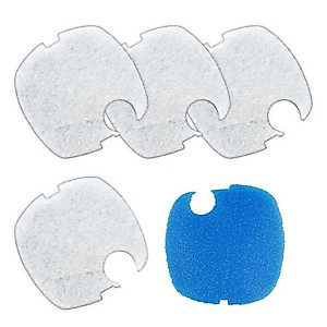 SunSun 4-Pack Plus Coarse Fine Filter Pad HW-704B Canister Filter