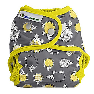 Best Bottom Hedgehog Cloth Diaper Shell-Snap | Reusable Diapers Shell Made of Durable Waterproof Materials | Eco-Friendly Washable Diapers Saves You Money from Disposable Diapers | PUL Fabric