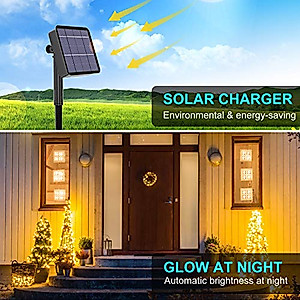 Solar String Lights Outdoor, 2-Packs 157.4ft 480LED Ultra Long Solar Fairy Lights 8 Modes Copper Wire Solar Powered Fairy Lights Outdoor Waterproof for Christmas Garden Yard Party Patio Tree