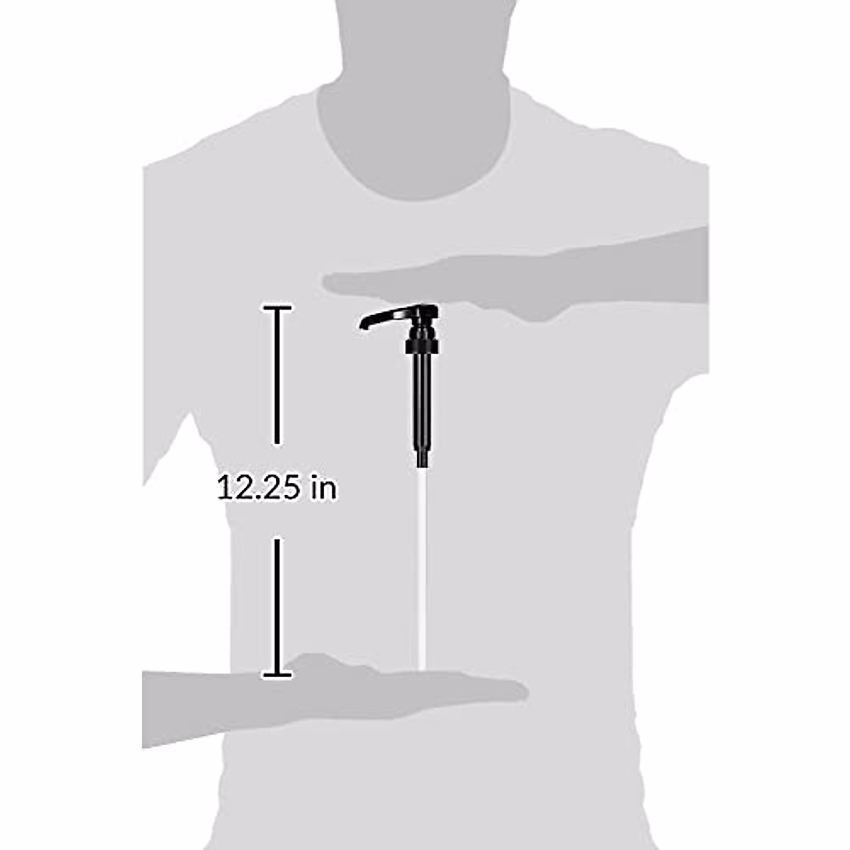 4-Pack Black Coffee Syrup Pump Dispenser, Fits 750ml 25.4oz Torani, Starbucks, Skinny, DaVinci, Monin Bottles, Coffee Syrup Dispenser