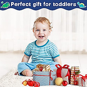 Lukeight Dinosaur Baby Blanket for Boys and Girls, Soft Warm Cozy Fleece Toddler Dinosaur Blanket, Small Lightweight Baby Blanket for Crib, Stroller, Travel and Bed- 40x30 Inches