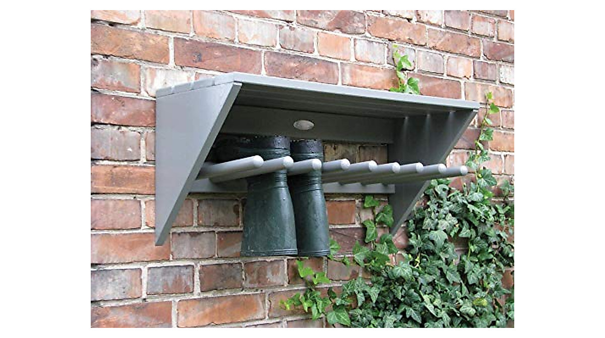 Esschert Design Gray Wall Boot Rack - Organize Your Space