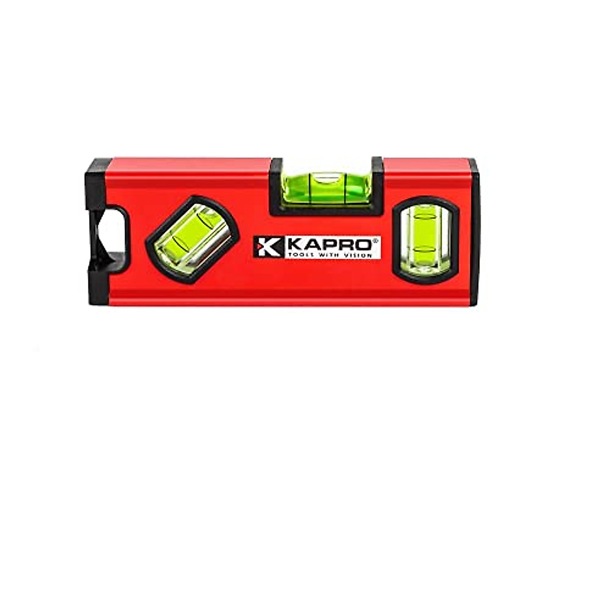 Kapro - 771M TWIN Magnetic Heavy Duty Toolbox Level - For Leveling and Measuring - Features V-Groove and Magnet Base - VPA Certified - 6 Inch
