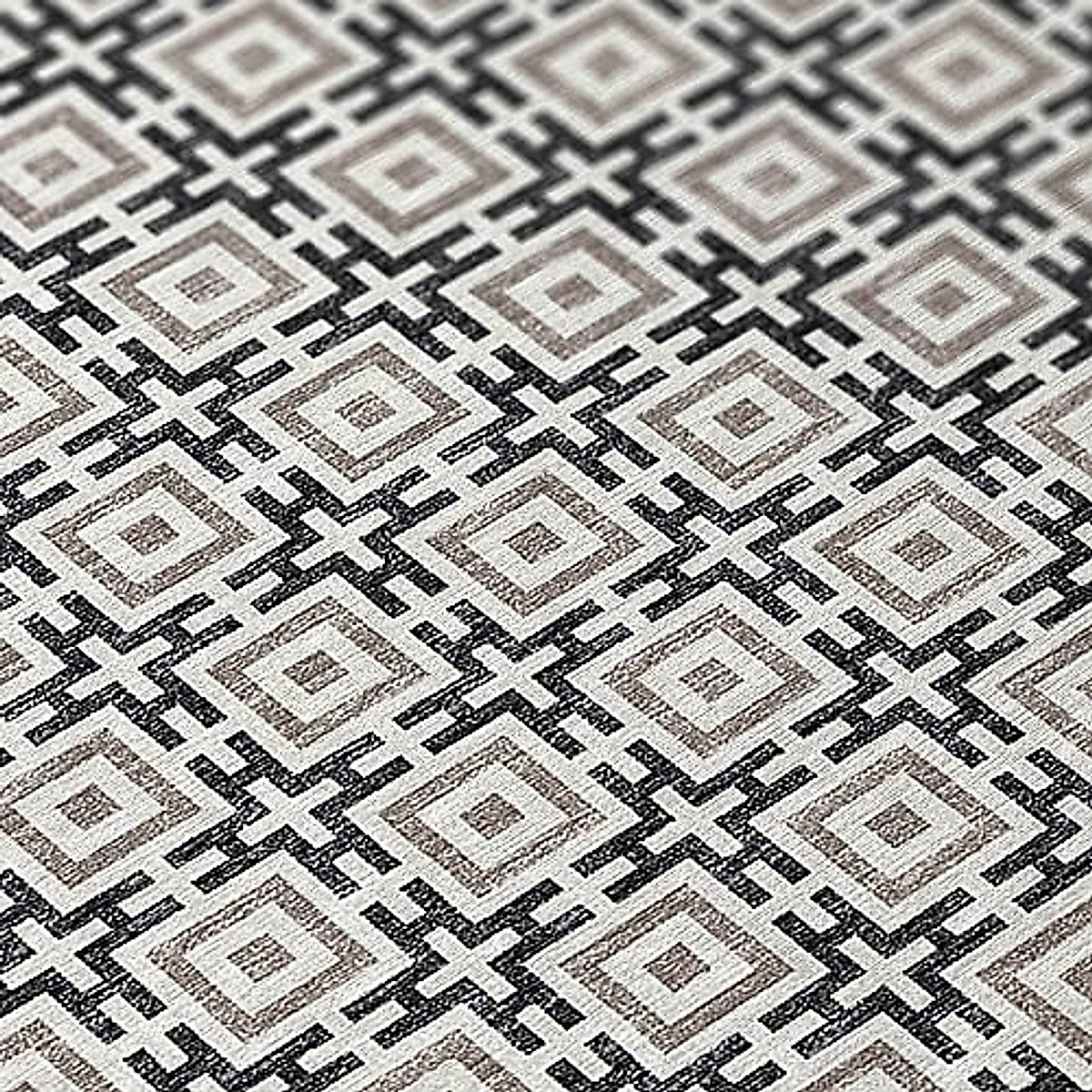 Dalyn Rugs Indoor/Outdoor Marlo MO1 Black Washable 8' x 10'