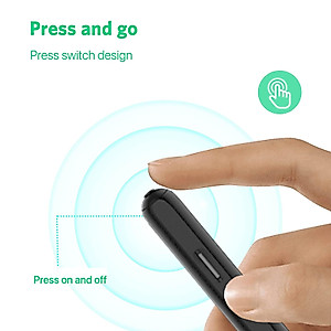 Stylus Pen for Apple iPad Pro 2024 13/12.9/11-inch, iPad Air M2 2024 for 13/11-inch, iPad Pro Pencil 3/4/5/6th Generation, iPad 10th-6th Gen, Compatible (2018-2024) with Fast Charging & Palm Rejection