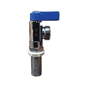 American Valve WM75LQTB 1/2" Washing Machine Valve, 1/2-Inch, Blue