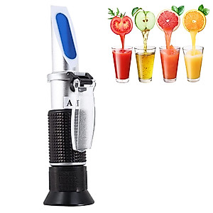 ATC Glycol Fluids Refractometer Auto Car Vehicle Fluids Antifreeze Battery Engine Coolant Tester Tool