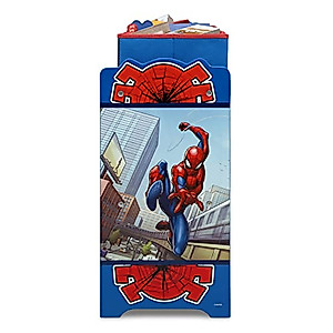 Marvel Spider-Man Deluxe 9 Bin Design and Store Toy Organizer by Delta Children