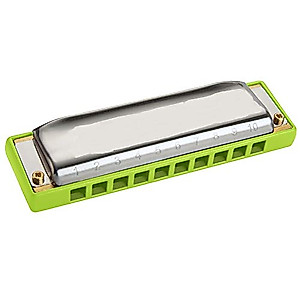 WAAZVXS Harmonica 10 Holes 20 Reeds Diatonic Harmonica Mouth Organ Instrumento Key C Musical Instruments Blues Harp (Color : Rocket AMP Key D)